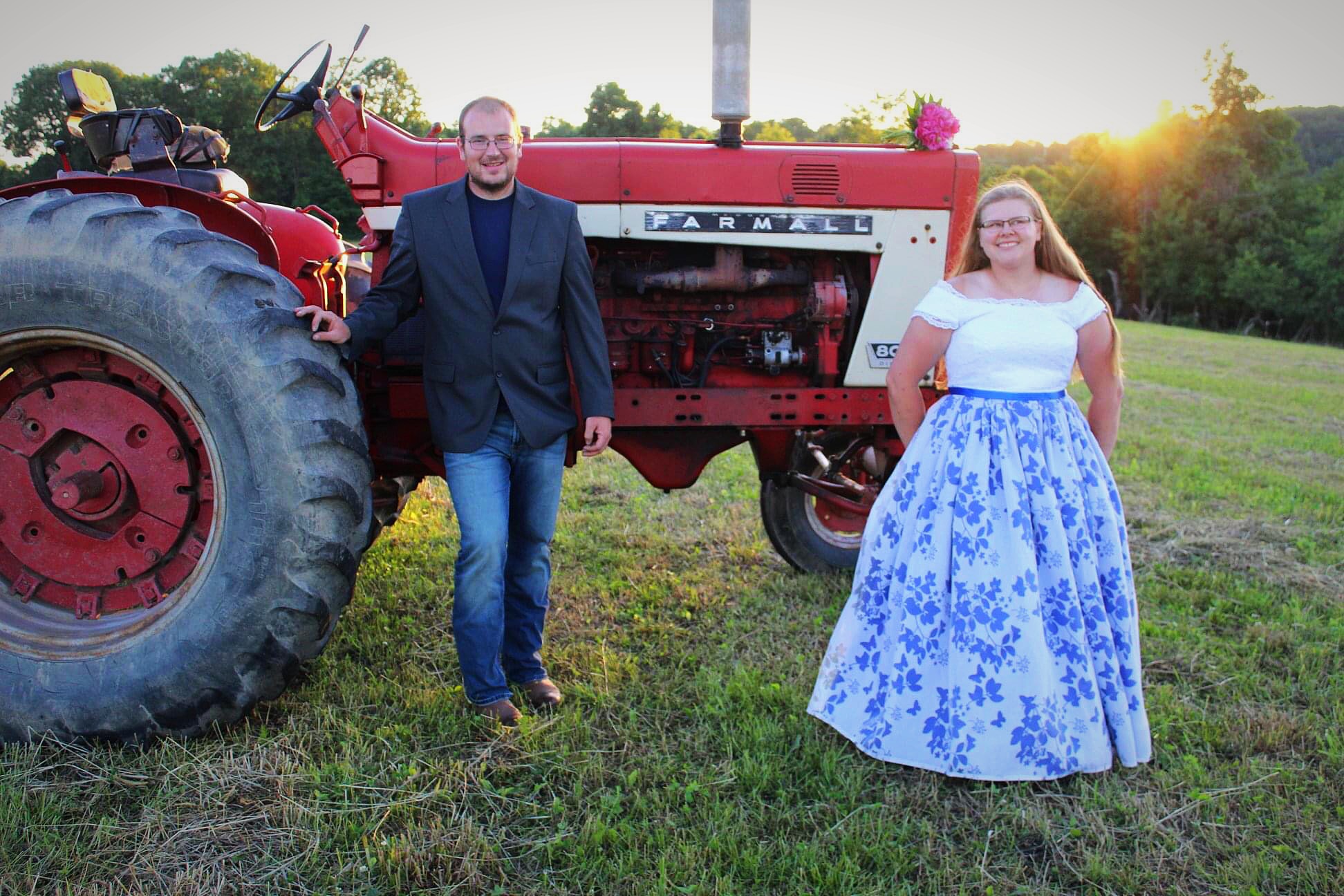 Sewing My First Anniversary Wedding Dress - Farmette in Bloom