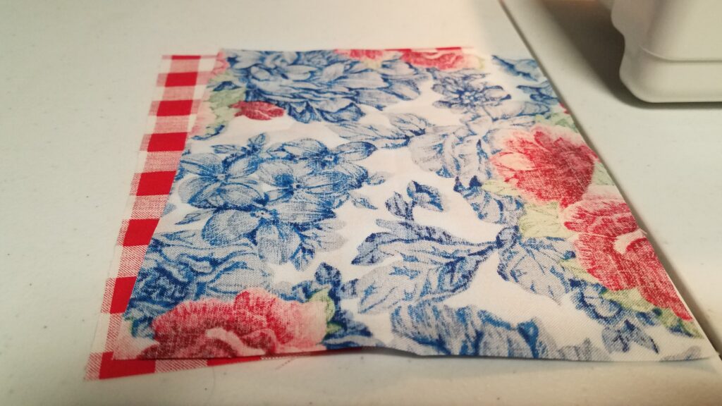 Sewing a 9-Patch Quilted Floral Pillow - Farmette in Bloom